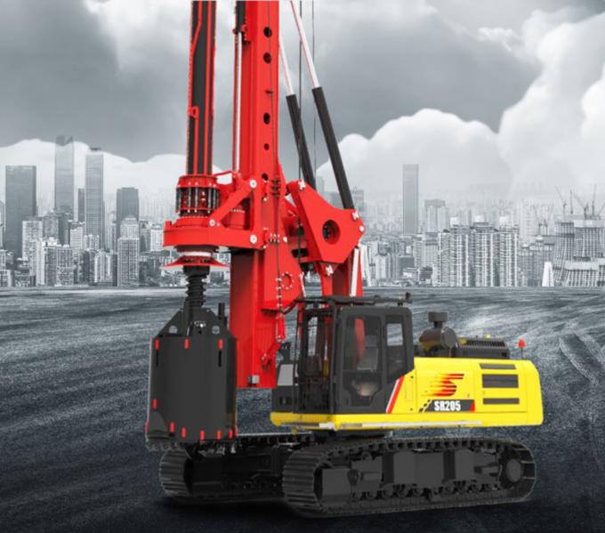 SR205 S Sany Drilling Rig Piling Work 1.8m Construction Piling Machine